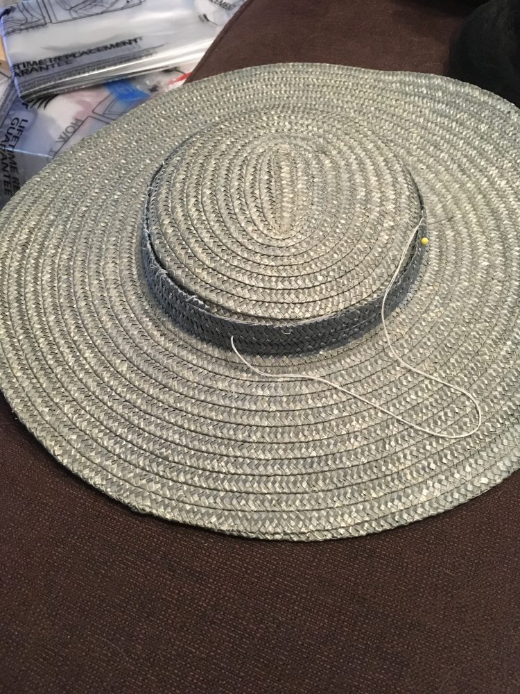 Tutorial: 18th century straw hat in photos - Yosa Addiss